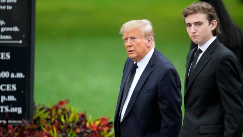 Trump vai ser nomeado candidato pelo seu filho de 18 anos Barron ...